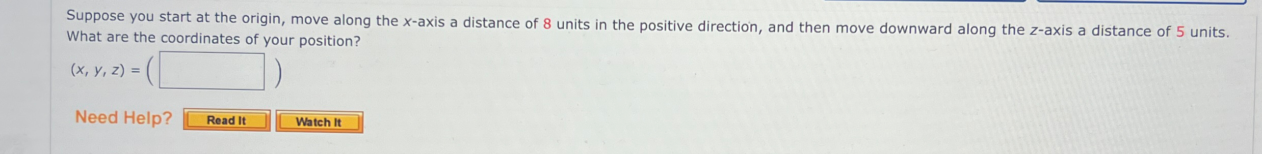 Solved Suppose you start at the origin, move along the | Chegg.com