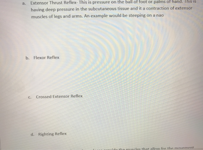 Solved please give an example of the following types of | Chegg.com