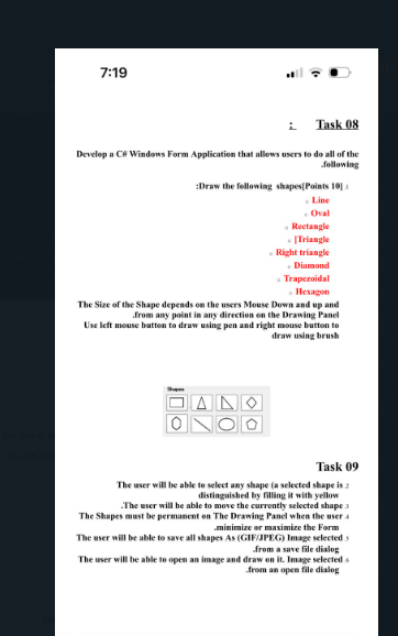 Solved Develop A C Windows Form Application That Allows