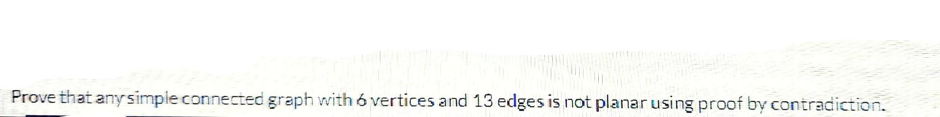 Solved Prove that any simple connected graph with b vertices | Chegg.com