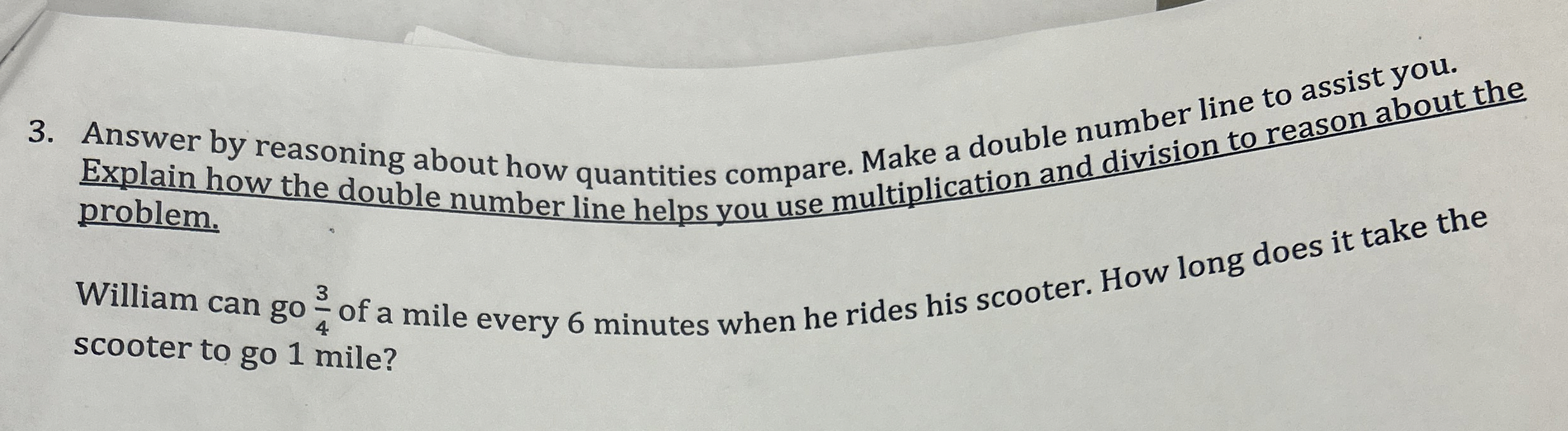 Solved Answer by reasoning about how quantities compare. | Chegg.com