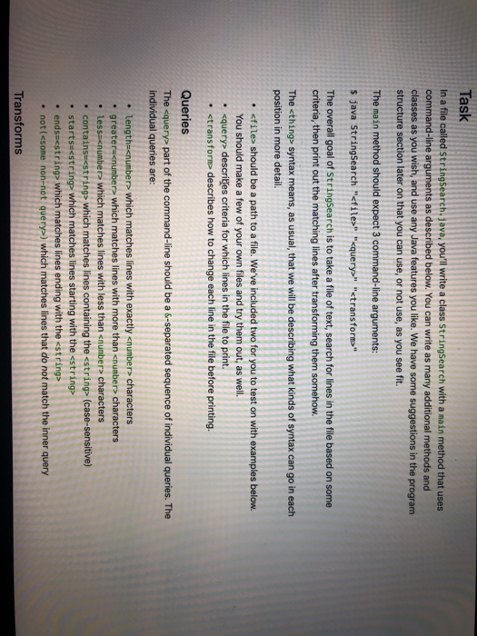 Solved in Java pls (poem.txt file's contents are in examples | Chegg.com