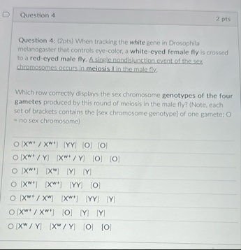 Solved Question 42 ﻿ptsQuestion 4: (2pts) ﻿When tracking the | Chegg.com