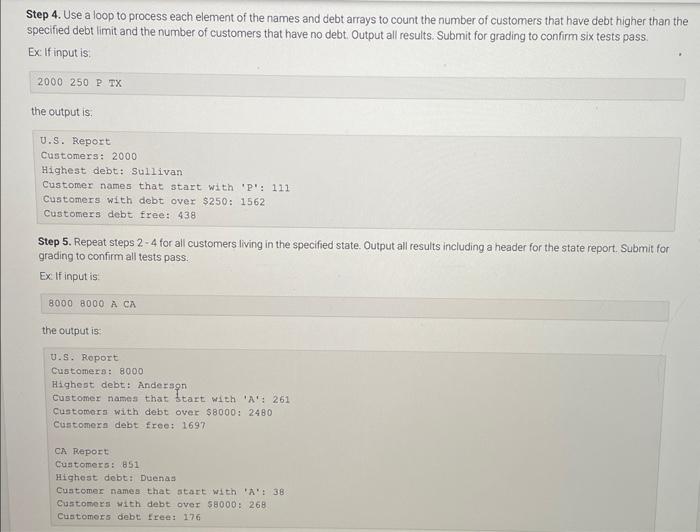 Solved Program Specifications Write a program to search | Chegg.com