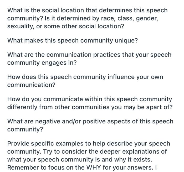 What is the social location that determines this | Chegg.com