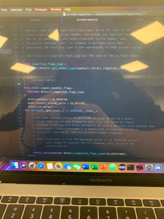 Using the code provided in the photos attached, write | Chegg.com