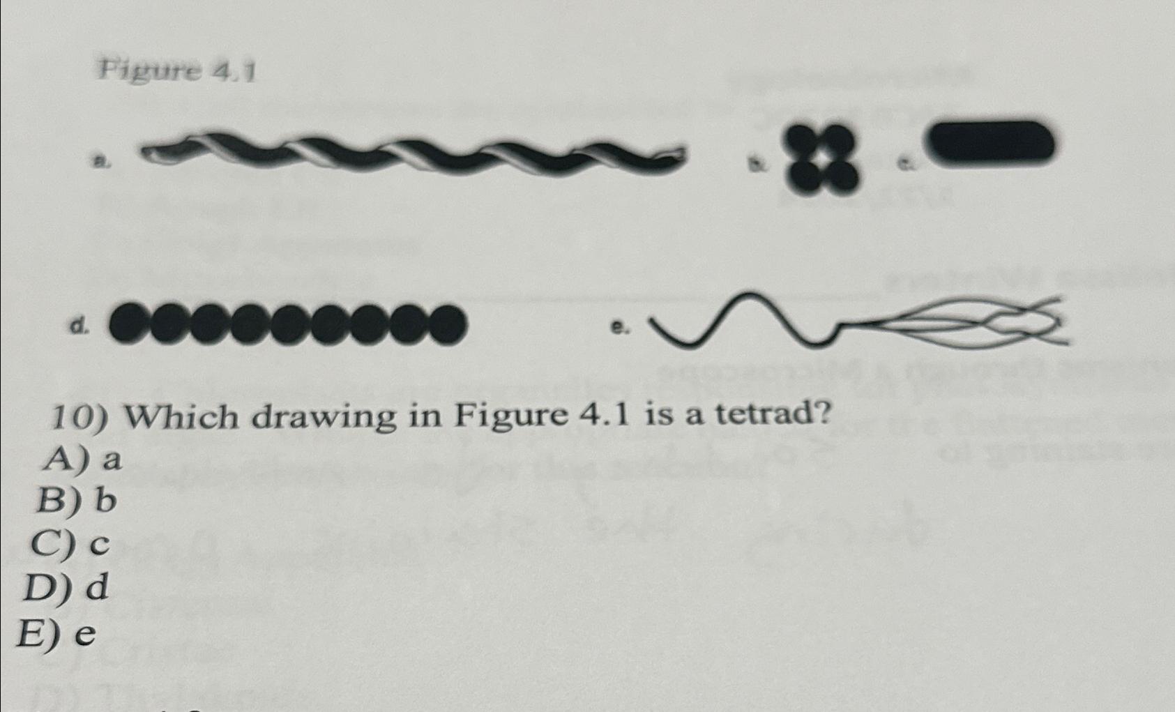 Solved Figure 4.1a.a. 0000e.Which drawing in Figure 4.1 ﻿is | Chegg.com