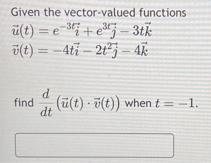 Solved Let R T T4−3 Cos T1 Te−t Find R′ T R′ T