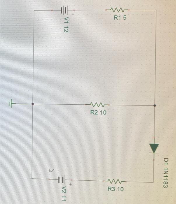 Solved With the use of practical diode model, determine | Chegg.com