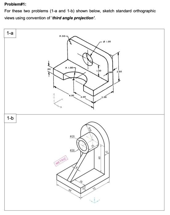 Solved Problem#1: For these two nroblems (1-a and 1-h) shown | Chegg.com