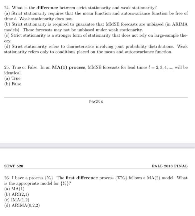 Solved 24. What is the difference between strict | Chegg.com