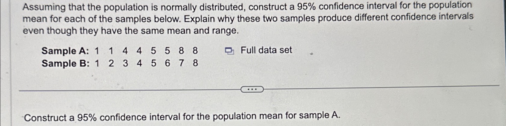 Solved Assuming that the population is normally distributed, | Chegg.com