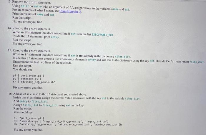Solved The script must have 4 functions: • script_filename • | Chegg.com