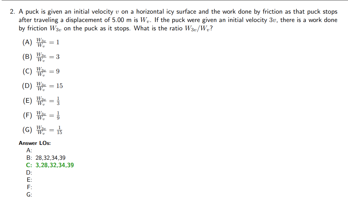 Solved A puck is given an initial velocity v ﻿on a | Chegg.com