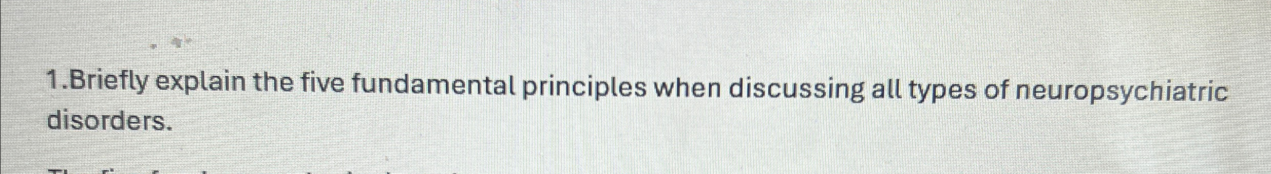 Solved 1.Briefly explain the five fundamental principles | Chegg.com