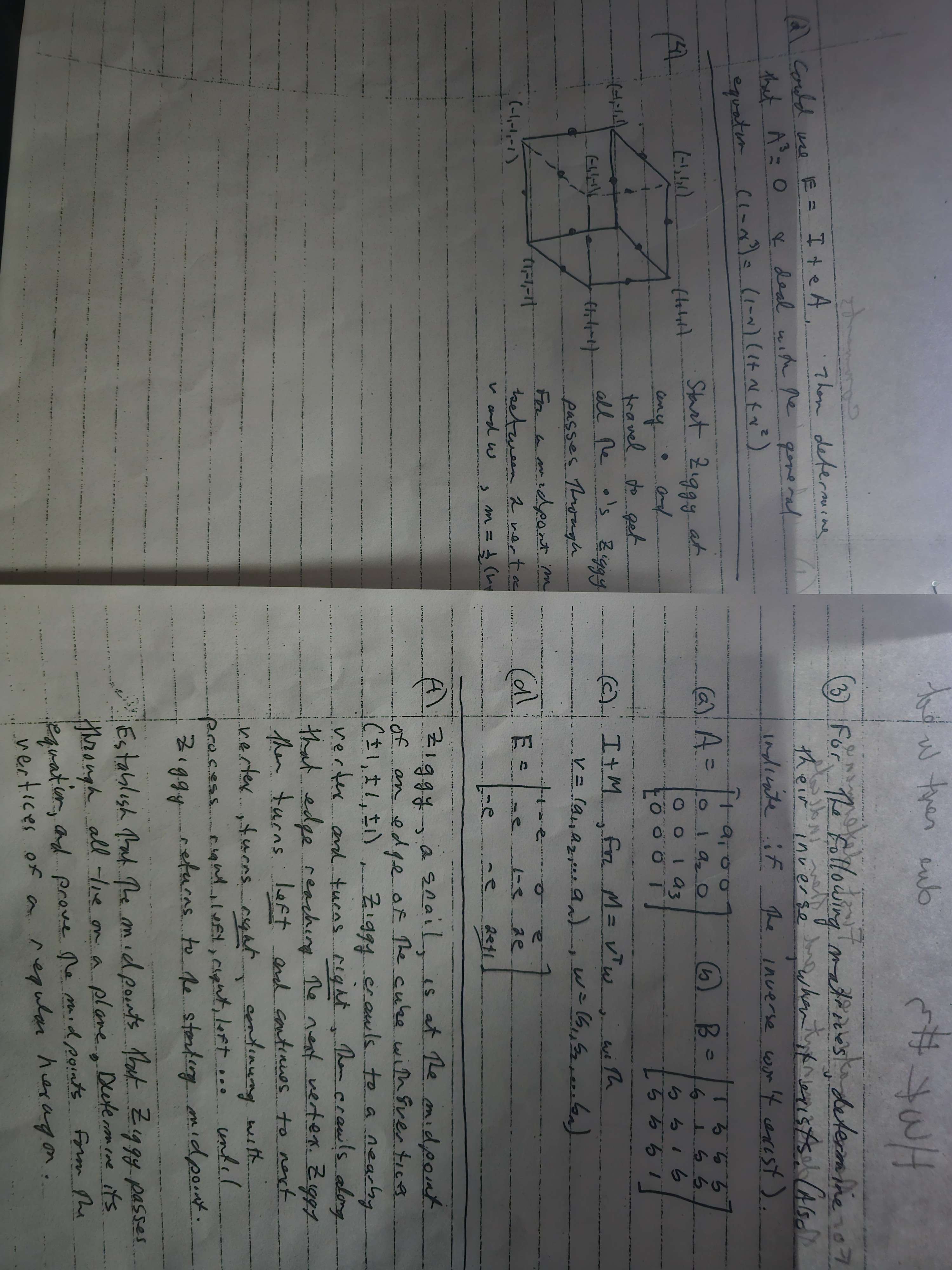 Solved So I need help with question 4 ﻿part d, ﻿as the | Chegg.com