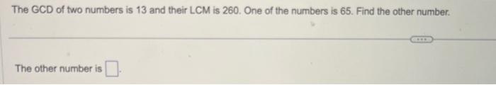 Solved The product of two numbers is 2527 and their GCD is | Chegg.com