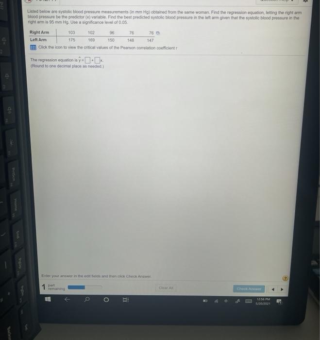 Solved plwase round to ONE DECIMAL PLACE ALSO PROVIDE blood | Chegg.com