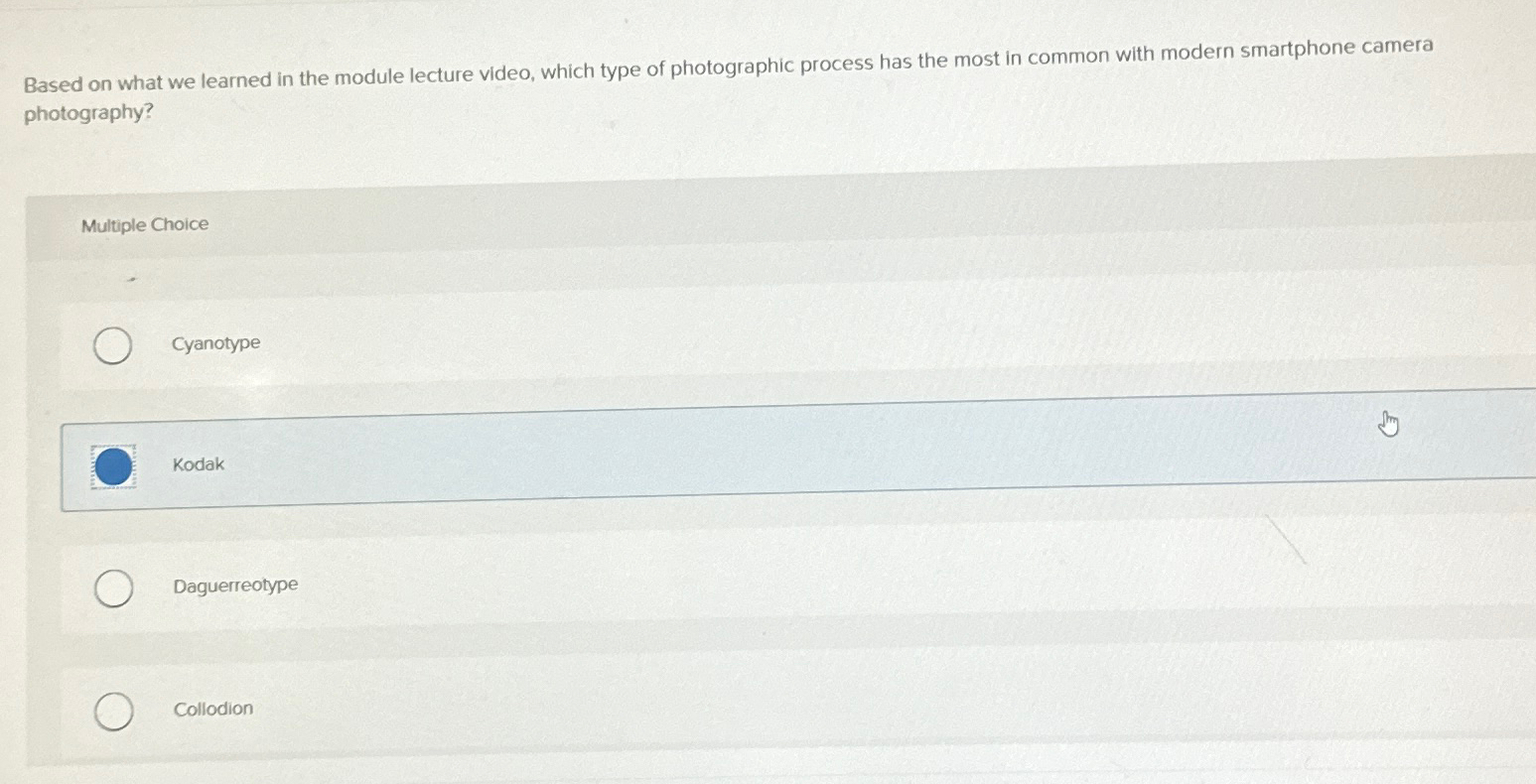 Solved Based on what we learned in the module lecture video, | Chegg.com