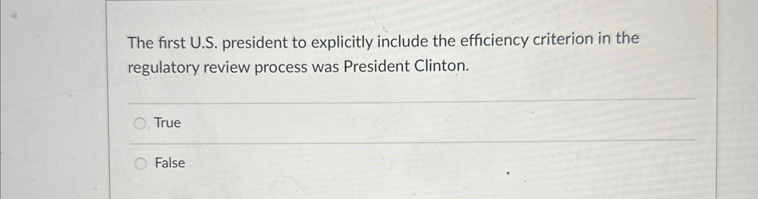 Solved The first U.S. ﻿president to explicitly include the | Chegg.com