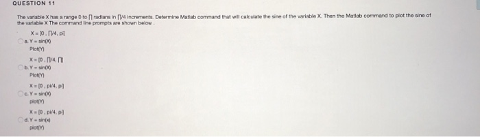 Solved QUESTION 2 Determine the MATLAB commands that adds a | Chegg.com