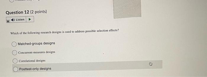 Solved Question 11 ( 2 points) The figure above depicts | Chegg.com
