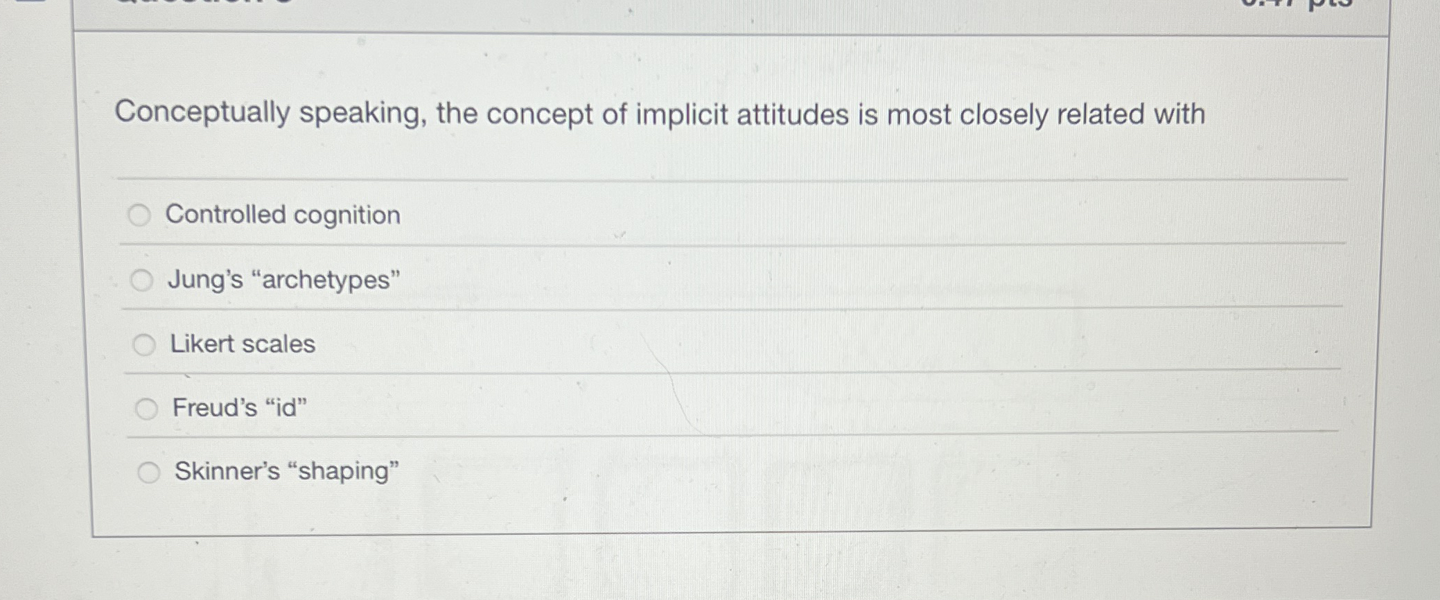 Solved Conceptually speaking, the concept of implicit | Chegg.com