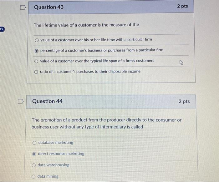 Solved The most common use of data mining is profiling the | Chegg.com