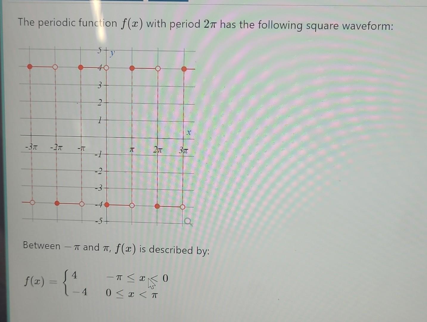 Solved 1. Which of the following is true about the function | Chegg.com
