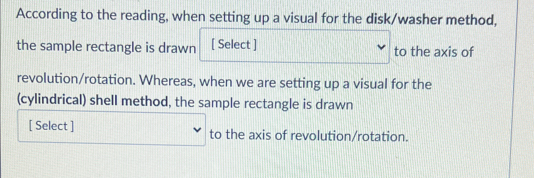 Solved According to the reading, when setting up a visual | Chegg.com