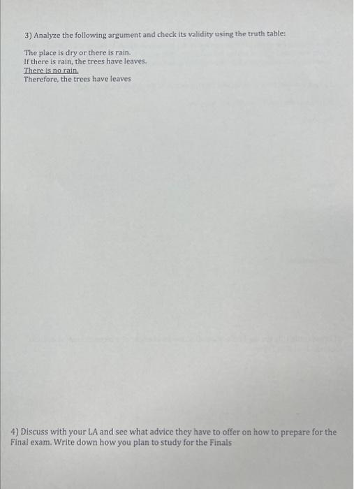 Solved WRITTEN HOMEWORK - LOGIC (Part 2) This assignment | Chegg.com