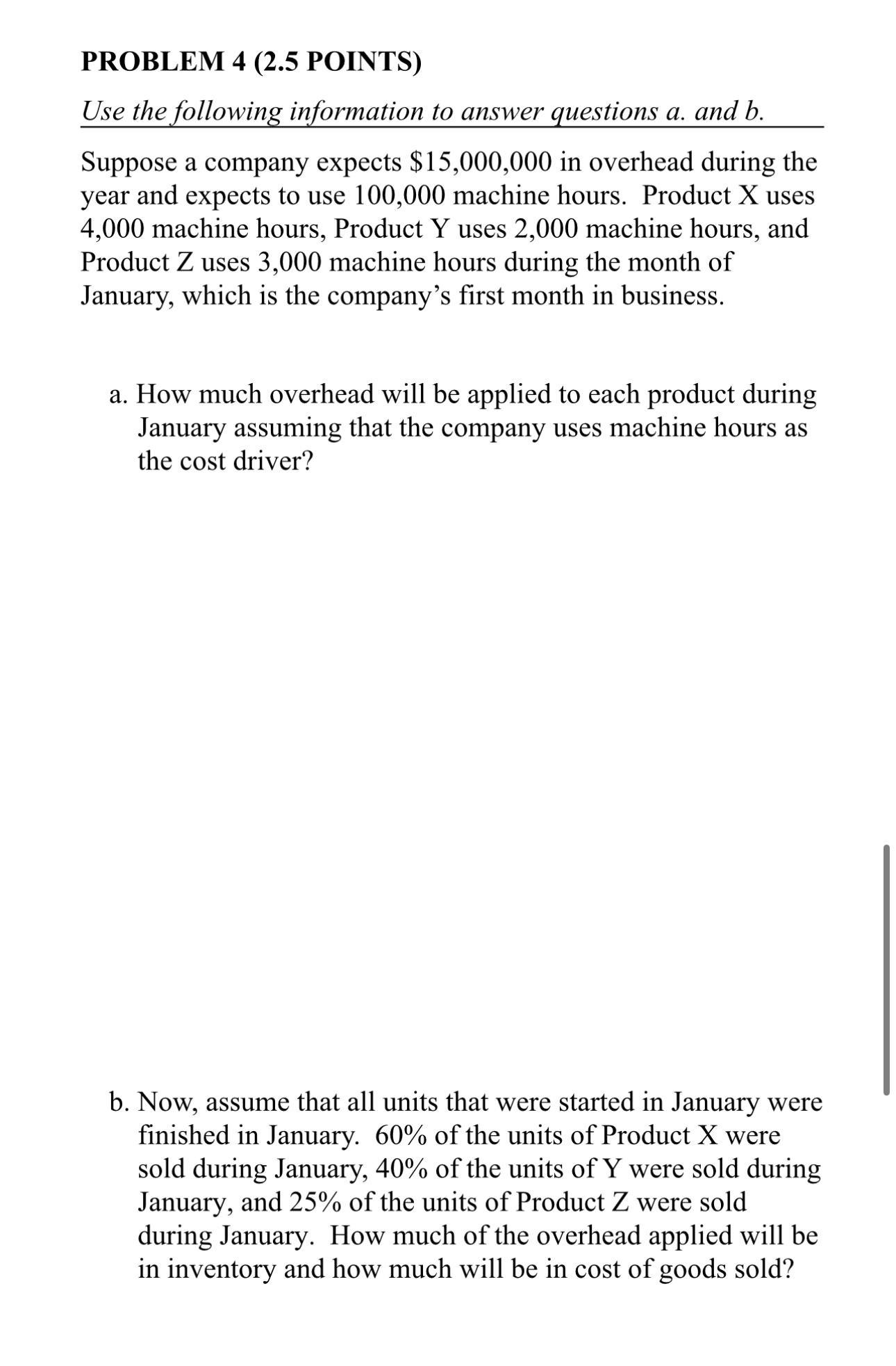 Solved PROBLEM 4 (2.5 ﻿POINTS)U? ﻿se the following | Chegg.com