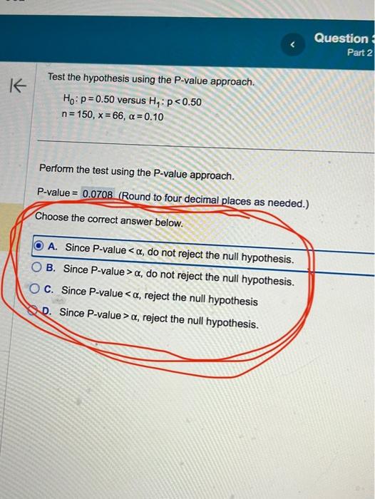 Solved Test the hypothesis using the P-value approach. | Chegg.com