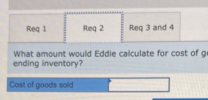 Solved Eddie's Galleria sells billiard tables. The company | Chegg.com