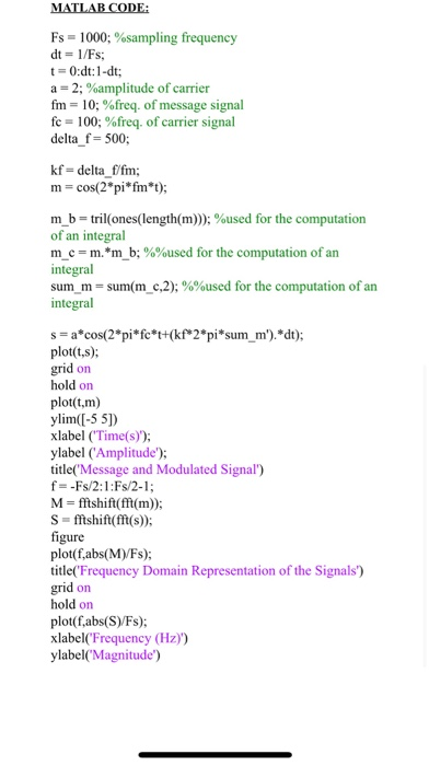 Task 1. MATLAB ( 80 points in total). 1- Identify the | Chegg.com