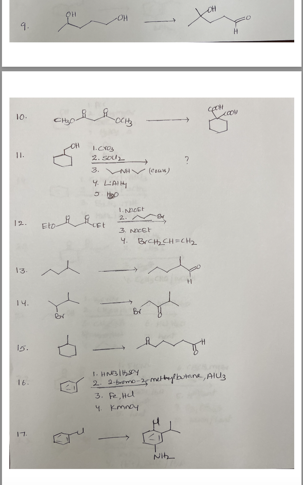 write step by step sequence of ALL the following | Chegg.com