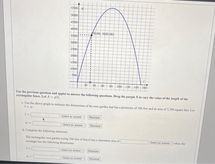 Solved se the previous question and applet to answer the | Chegg.com