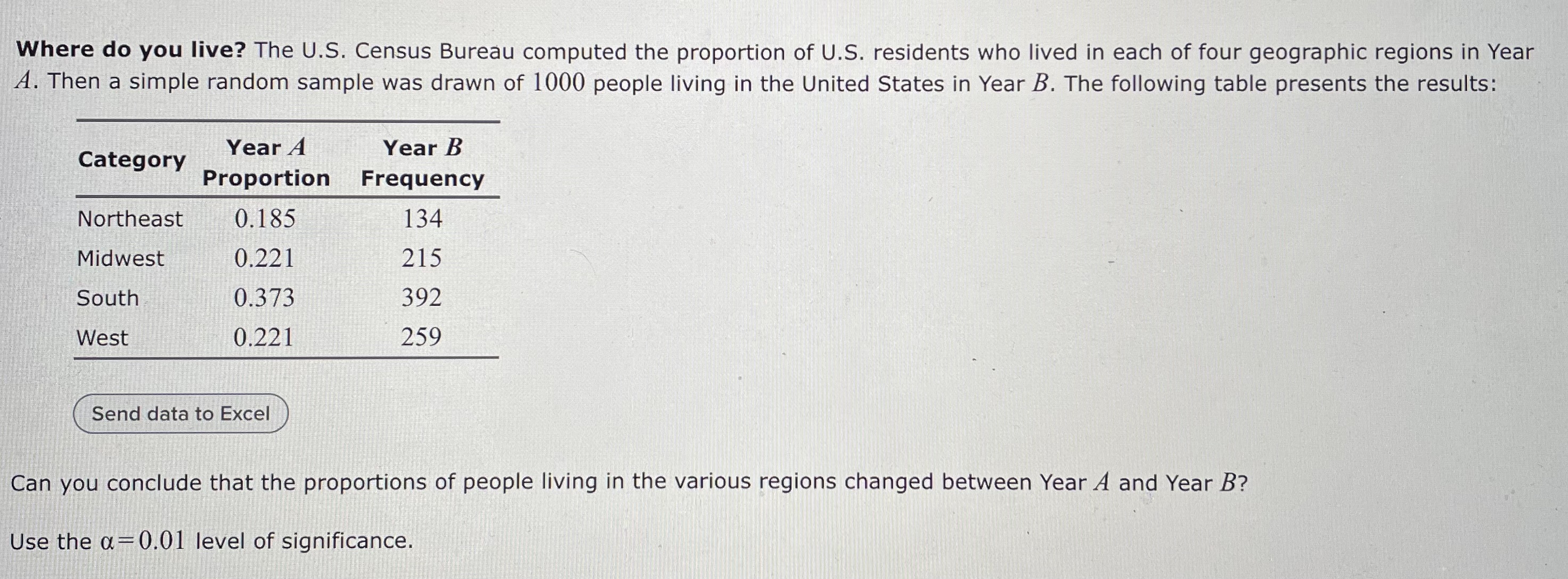 Solved please help!- ﻿find the p-value, use excel | Chegg.com
