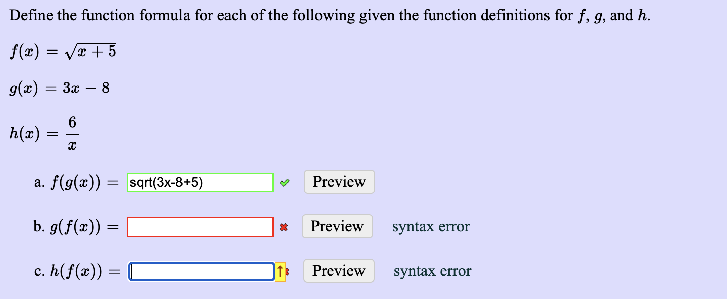 Solved Evaluate each of the following expressions given the | Chegg.com
