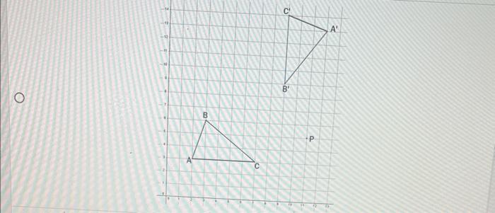 Solved Rotate the triangle ABC clockwise 90 degrees around | Chegg.com
