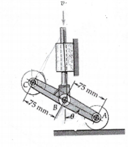 Solved The image shows a maneuvering device. If the rod of m | Chegg.com