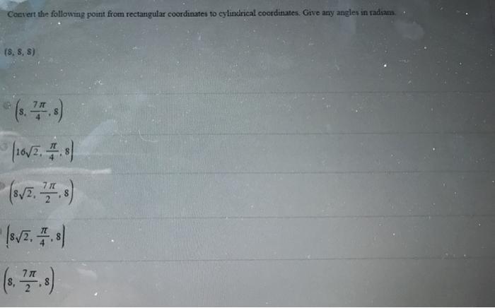 Solved Hi i need yoir help with calculus 3 questionsplease | Chegg.com