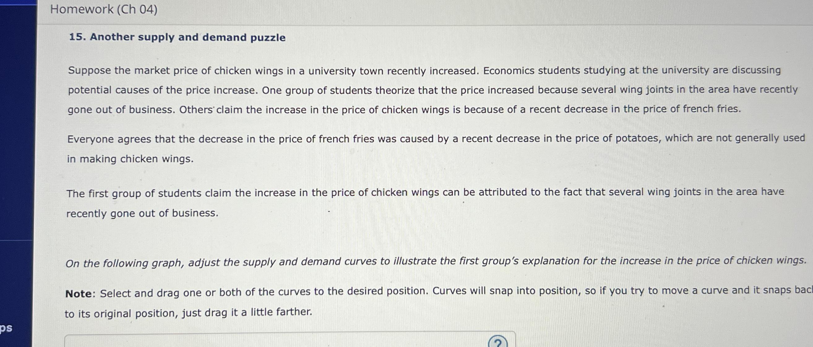 Solved Homework (Ch 04)15. ﻿Another supply and demand | Chegg.com