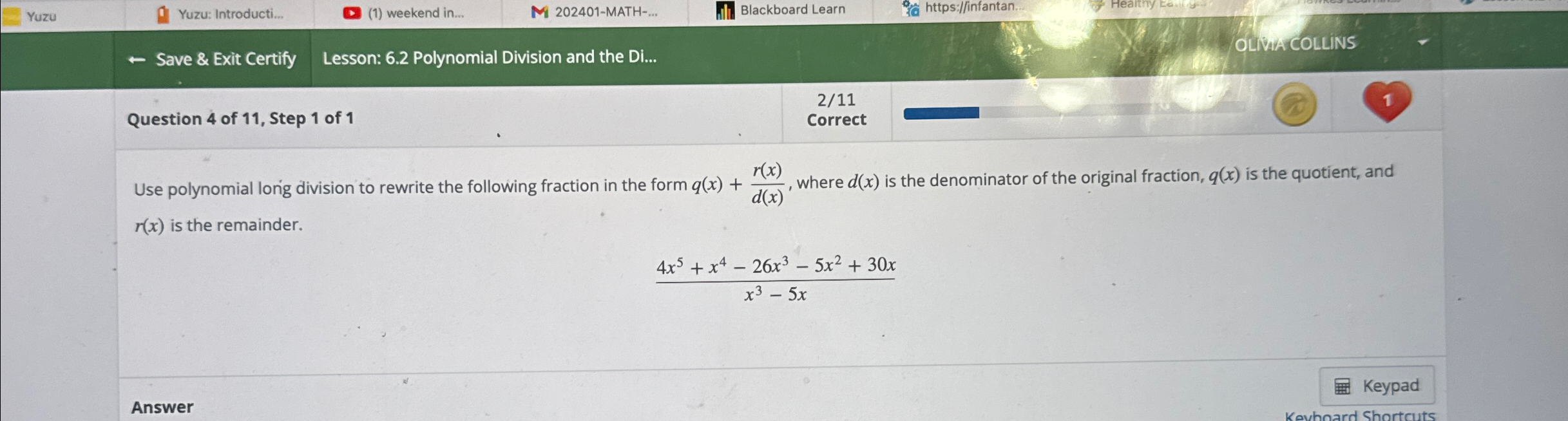 Solved YuzuYuzu: Introducti...(1) ﻿weekend | Chegg.com
