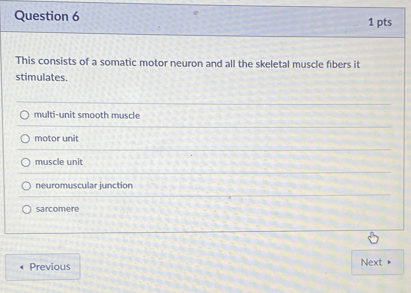 Solved Question 61 ﻿ptsThis consists of a somatic motor | Chegg.com