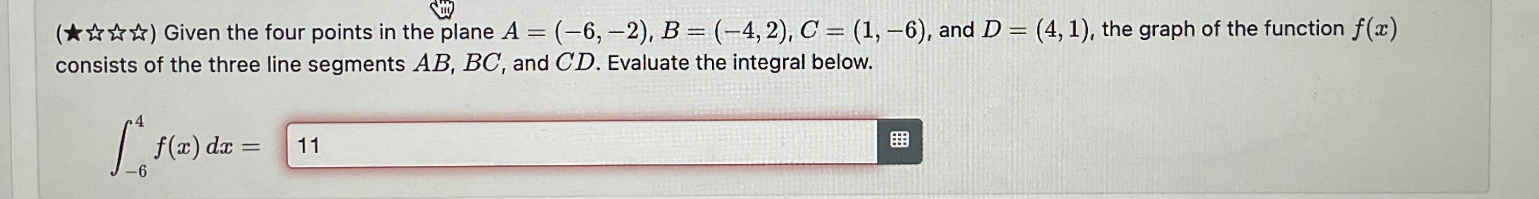 Solved consists of the three line segments AB,BC, ﻿and CD. | Chegg.com