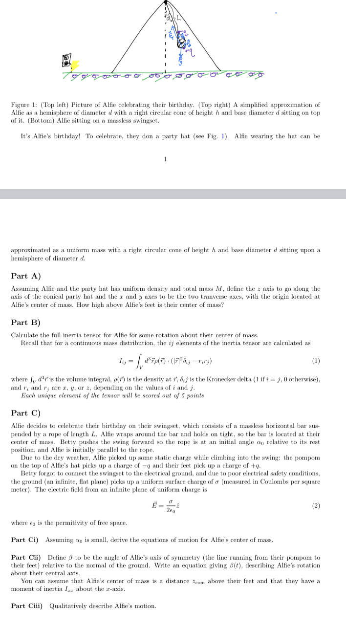 Solved Figure 1: (Top left) ﻿Picture of Alfie celebrating | Chegg.com
