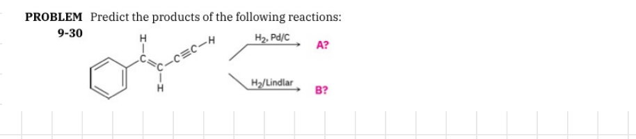 Solved PROBLEM Predict the products of the following | Chegg.com
