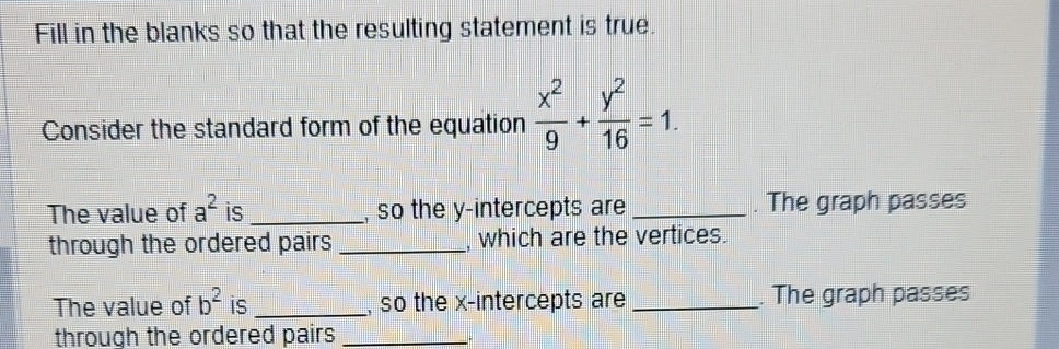 Solved Fill in the blanks so that the resulting statement is | Chegg.com