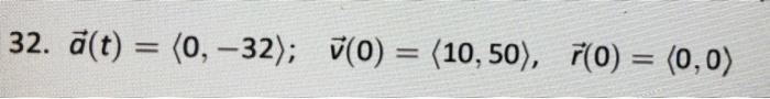 Solved In Exercises 29 32 Find The Position Function Of